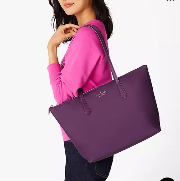 kate spade | Bags | Kate Spade Kitt Large Tote Ripe Plum | Poshmark